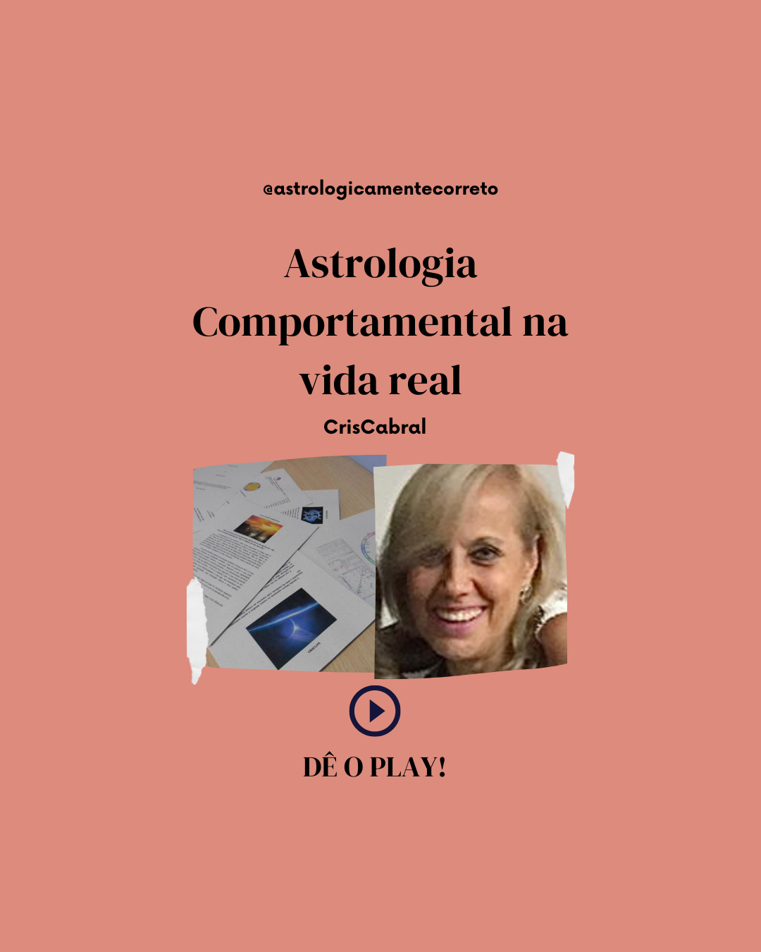 Astrologia Comportamental na vida real! Sem preconceitos! CrisCabral ...